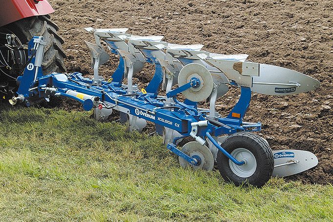 Overum EX VF Heavy Duty Hydraulic Vari Width Ploughs 4 – 6 Furrow ...