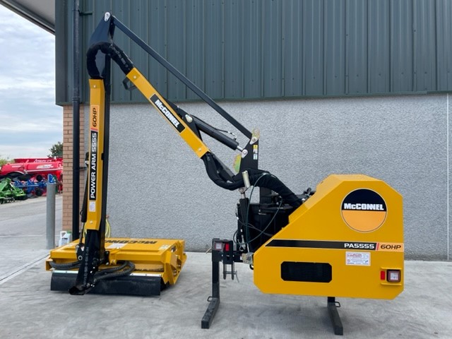New McConnel PA 5555 - 60HP Hedge Cutter - Motion Controls 1.2m Head ...