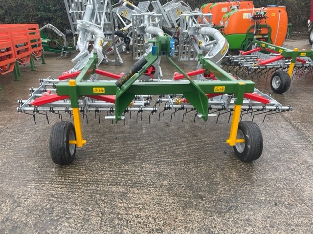 New Rakeman 3000 Spring Tine Grass Harrow 3m - Lindsay Agri Sales
